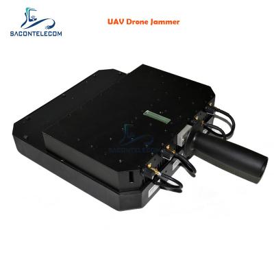 Cina 1Distanza.2KM Batteria incorporata UAV Handheld Drone Signal Jammer in vendita
