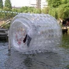 中国 良質ポリ塩化ビニールの防水シート水歩くローラーのための屋外の膨脹可能な水プール IP20 販売のため