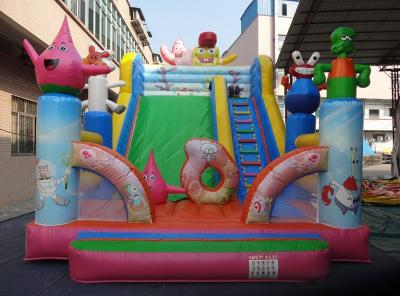 Cina Affitti 8m x 5m x 5.5m dello scivolo gonfiabile di Spongbob per il parco del commerace in vendita