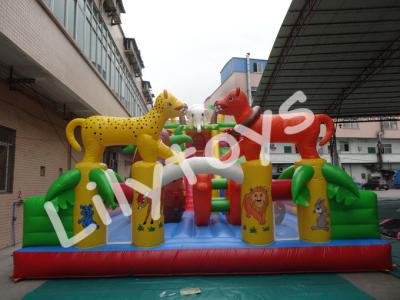 Cina Divertimento gonfiabile all'aperto durevole Park City, campo da giuoco gonfiabile del PVC in vendita