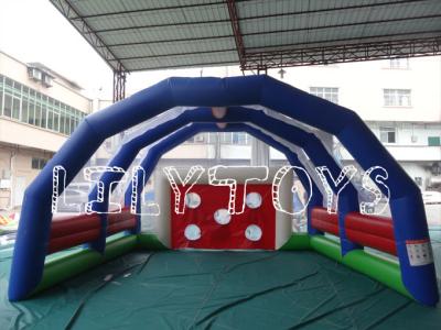 Cina giochi gonfiabili popolari di sport del PVC del luppolo felice 0.55mm per Inflatables locativo in vendita