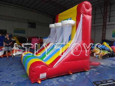 Cina palla gonfiabile del canestro dei giochi emozionanti del PVC dell'annuncio pubblicitario 0.55mm, SGS/EN14960 in vendita