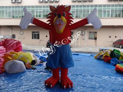 中国 注文の家の膨脹可能な漫画の広告、0.6mm ポリ塩化ビニールの膨脹可能な特性 販売のため