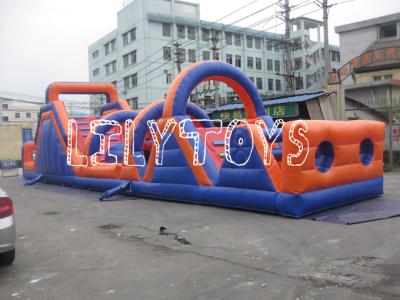 Cina Gioco di salto gonfiabile gigante locativo di sport di ostacolo di Lilytoys per i bambini/adulto in vendita