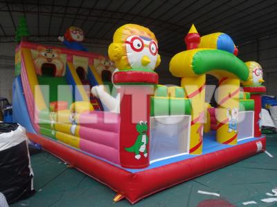 Cina La città gonfiabile di divertimento di Colorfull Paroro durevole/rende incombustibile da Lilytoys in vendita