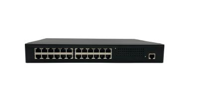 Cina Commutatore industriale GPIO MSG8024 24 BaseTX 56Gbps di Ethernet della gestione L2 in vendita