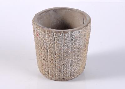 中国 家の装飾のための荒い扱われた奉納の陶磁器の蝋燭ホールダー 販売のため