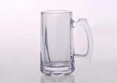 Cina Tazza di birra di vetro inferiore pesante dei classici/tazza tubo di livello delle parole incrociate in vendita