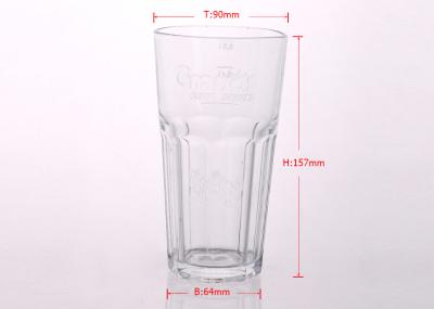Cina 528ml 18.5oz eliminano amichevole eco- della tazza bevente di vetro delle chiavette del whiskey in vendita
