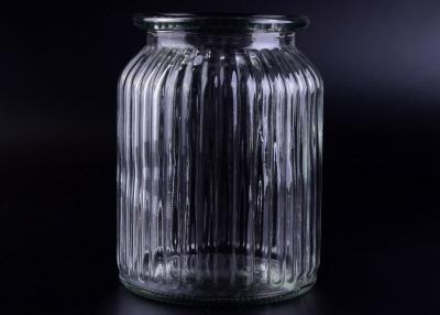 Cina Supporti di vetro di vetro del candeliere supporti/1000ml della candela della bottiglia della soia alta pura in vendita