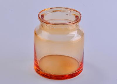 Cina Chiari supporti vuoti personali del candeliere, supporti di vetro della candela con colore spruzzato in vendita