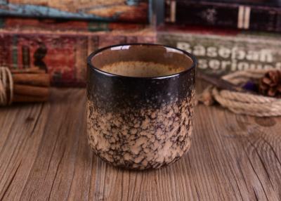 Cina Supporto di candela ceramico di trasmutazione della stampa del leopardo per la candela del profumo, fondo rotondo in vendita