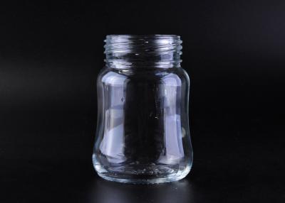 Cina Chiara resistenza al calore del mestiere soffiata delle stoviglie della bottiglia per il latte del bambino 195ml bocca di vetro in vendita