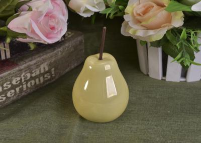 Cina Pera ceramica lustrata perla che pranza la decorazione della frutta del centro della Tabella della stanza della cucina in vendita