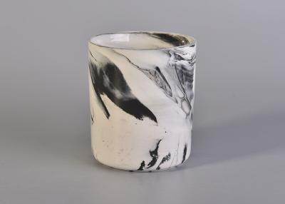 China Populaire Decoratieve Binnenlandse Ceramische de Gepaste kleurmarmering van de Kaarshouder Te koop