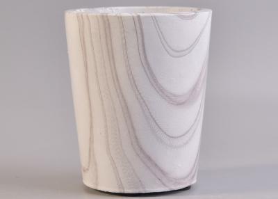 China Het witte Concrete van de Kaarshouders van de Cementsteen van het het Huisdecor Marmeren Effect Te koop