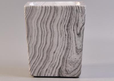 China Concrete unieke Ceramische Kaarshouder, met de hand gemaakte ceramische de kaarskruik van het huisdecor Te koop