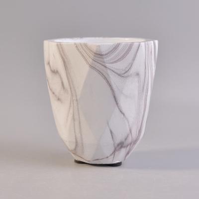 China Castiçais concretos votivas decorativos com impressão de transferência de Hydrographics à venda