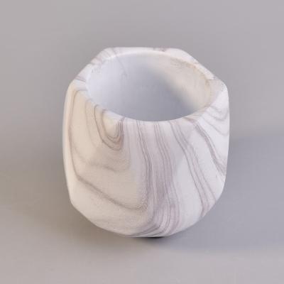 China A vela concreta bonita range, decoração home maioria dos castiçais brancos à venda