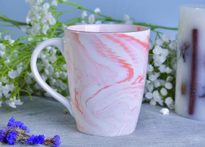 China Het marmer vormde ceramische ceramische de mokreeksen van kaarshouders voor koffie of thee het drinken Te koop