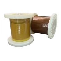 Quality 240℃ Super High PDIV (Low-DK) And Corona-resistance Enamelled Rectangular Copper Winding Wires HEVW-240CL for sale