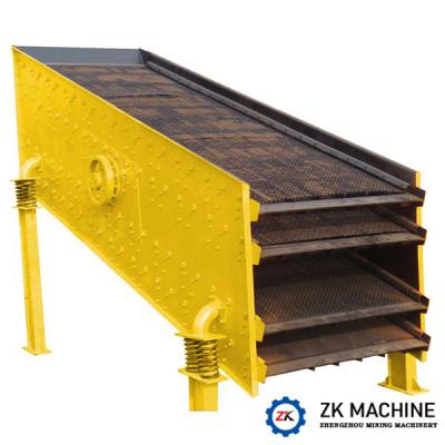 Chine T/h linéaire de la machine 150-1200 d'écran de vibration de rendement élevé pour le habillage de minerai à vendre