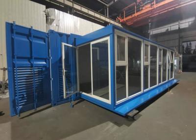 China Blaues 20hc fabrizierte Expansions-Behälter-Haus vor zu verkaufen
