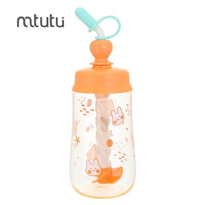Chine Bouteille d'eau 450ml orange de chapeau de silicagel de Mtutu à vendre
