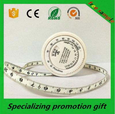 China Plástico 150cm fita métrica retrátil pequena dos artigos relativos à promoção do negócio à venda