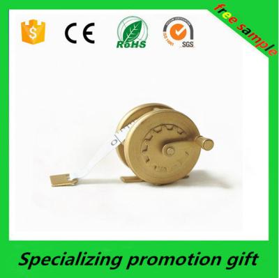 China fita métrica retrátil redonda plástica de 1.5m mini para a promoção à venda