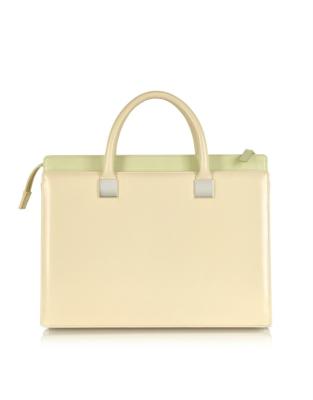 Cina Borsa beige alla moda per le signore, borsa di cuoio quadrata del cuoio genuino di Nappa in vendita