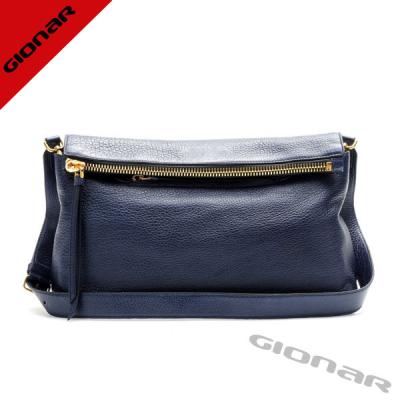 Cina Adatti a marina la borsa di cuoio del cliente con la tracolla, 9,5
