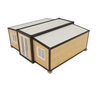 Quality Outdoor Expansion Made Simple 20ft Double-wing Container Room with Modern Design for sale