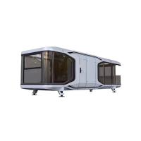 Quality Customized Outdoor Glass Bright Cottage Camping Hotel for Couples Holiday Cottage for sale