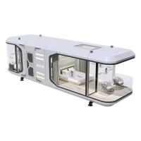 Quality Contemporary Style Space Capsule House Prefabricated Modular Home for Camping Getaway for sale