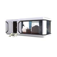 Quality Prefab Portable Mobile House With Rock Wool Sandwich Panel Wall for sale