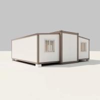 20 Ft Foldable Container Houses with Double-Wing Expansion Box Online Technical