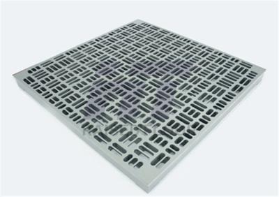 Cina Pavimento alzato alluminio perforato, pavimentazione di Access alzata conduttiva moderna in vendita