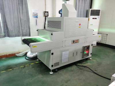 China Lograr la velocidad de curación de la máquina de curación UV con nuestro sistema de transmisión del motor Desheng de 1 HP 5-20m / min Velocidad en venta