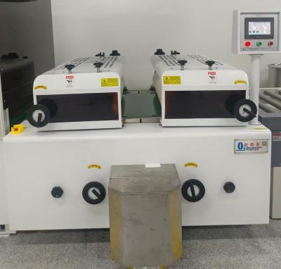 China Precision Engineering Tailored Solutions Roller Coating Machine With Forward And Reverse Roller Coating 1320mm Effective Width for sale