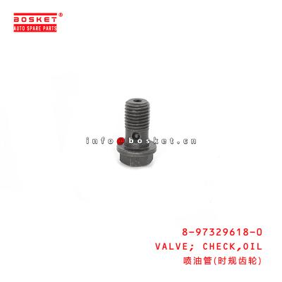 이수주 FSR11 6BD1 8973296180에 적합한 8-97329618-0 오일 첵크 밸브