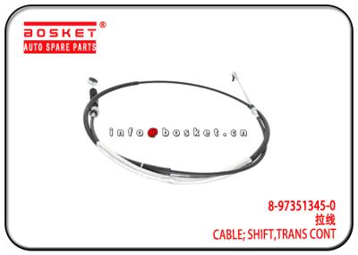 Μέρη 8-97351345-0 συστημάτων συμπλεκτών ISUZU NKR καλώδιο μετατόπισης ελέγχου 8973513450 μετάδοσης