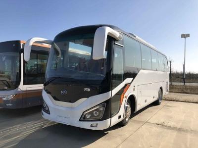 Κίνα 34 καθισμάτων μίνι λεωφορείων Huang δεξί λεωφορείο κατόχων διαρκούς εισιτήριου μηχανών Drive οπίσθιο προς πώληση