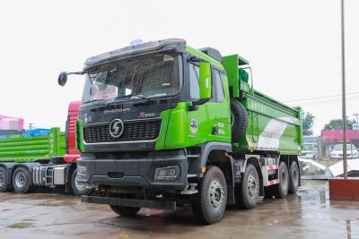 Tipper απορρίψεων Shacman χρησιμοποιημένες X5000 ρόδες φορτηγών 8x4 12