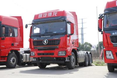 China Shacman Tractor Truck High Roof Flow Plate Diesel 12 Speed 650hp 6x4 X5000 Model for sale
