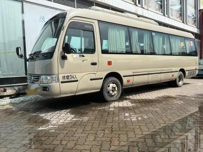 중국 34곳 자리는 전기적 엔진 왼손 안내로 밑받침 버스 사용된 미니 버스 XML6809를 사용했습니다 판매용
