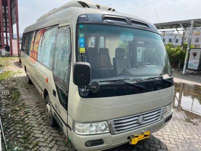 중국 34곳 자리는 전기적 엔진 왼손 안내로 밑받침 버스 사용된 미니 버스 XML6809를 사용했습니다 판매용
