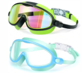 Swimming eyewear headband testing sample range and application