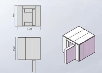 Κίνα IEC 60598-1 Προστασία από προκλήσεις για λαμπτήρες Μέτρηση θερμοκρασίας προϊόντος Ανεμόστεγος θάλαμος προς πώληση