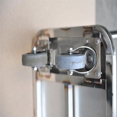 China Warehouse Hand Trolley Warehouse Hand Push Rolling Trolley Cart for sale